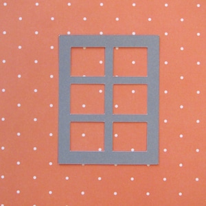 Window Die Cuts - 20 Pcs - Paper Shapes Cardstock Cutouts - Etsy