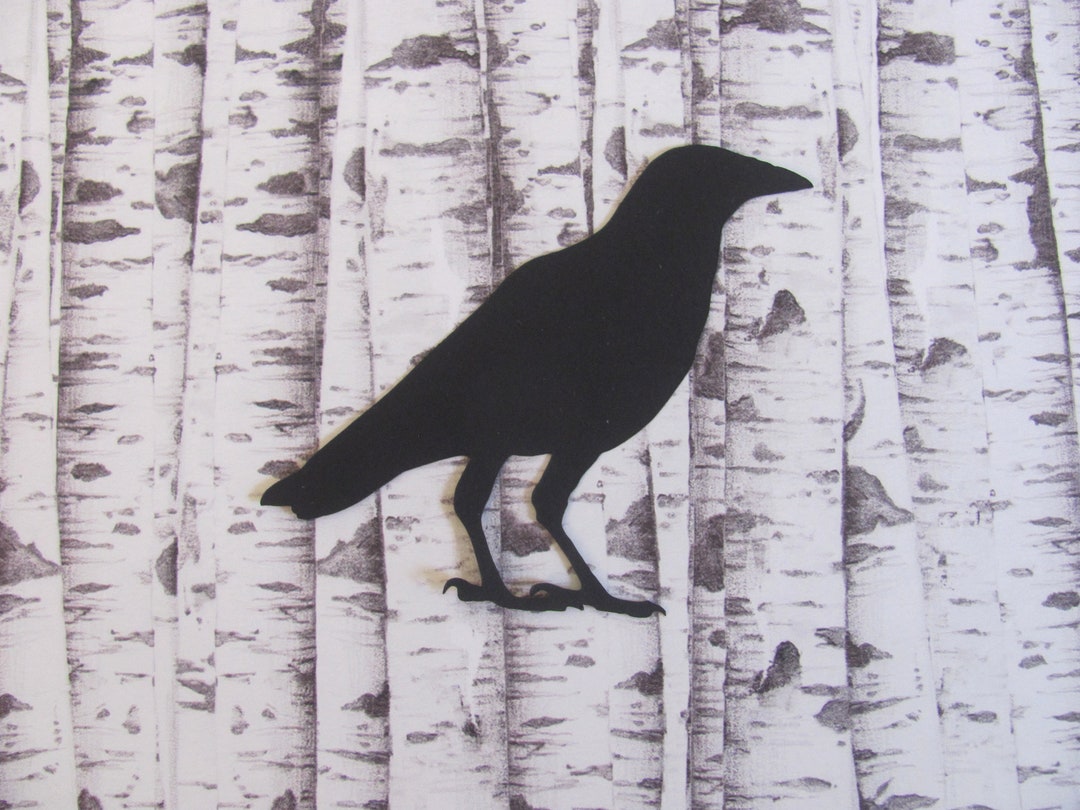 Crow Raven Die Cuts - 20 Pcs - Paper Shapes Cardstock Cutouts - Etsy
