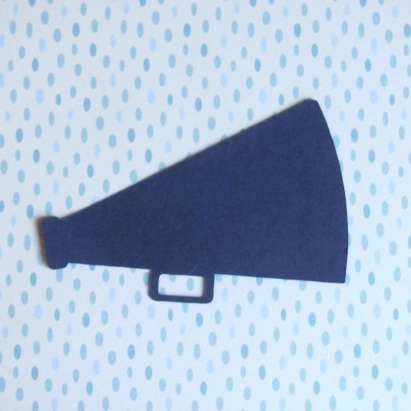 Cheer Megaphone Cutouts - Etsy