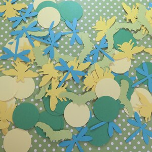 Insect Bug Confetti Table Scatter - Bee, Caterpillar, Dragonfly - Party ...