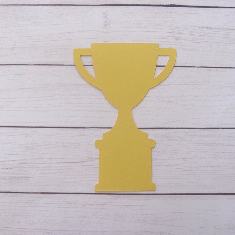 Custom Trophy Cut Out - Etsy