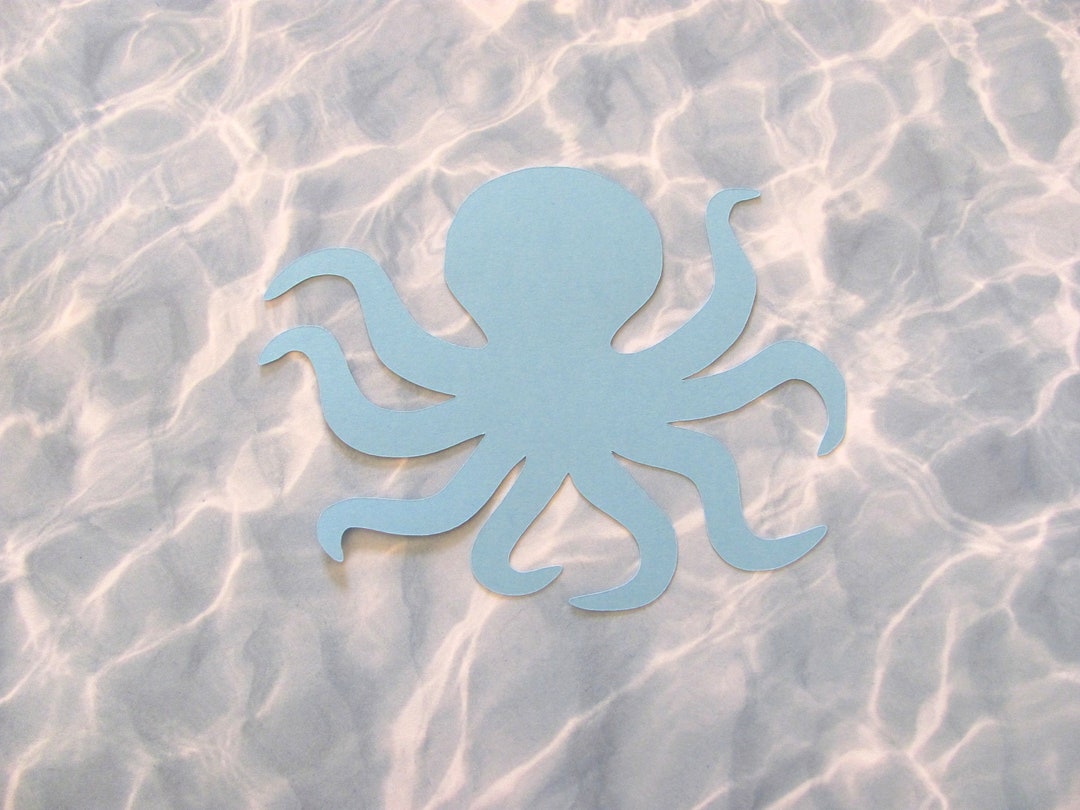 Octopus Die Cuts - 20 Pcs - Paper Shapes Cardstock Cutouts - Etsy
