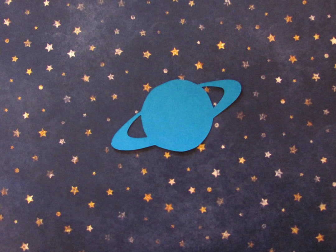 Planet Saturn Die Cuts - 20 Pcs - Paper Shapes Cardstock Cutouts - Etsy
