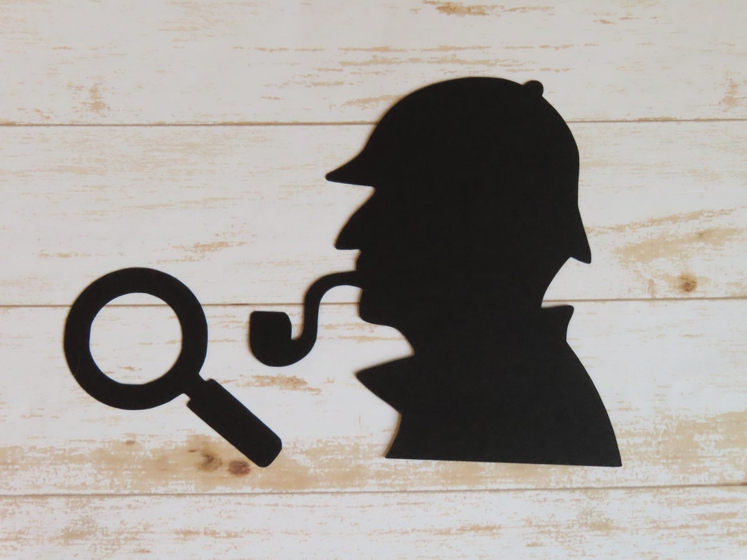 Sherlock Holmes Mystery Detective Die Cuts - 20 Pcs - Paper Shapes ...