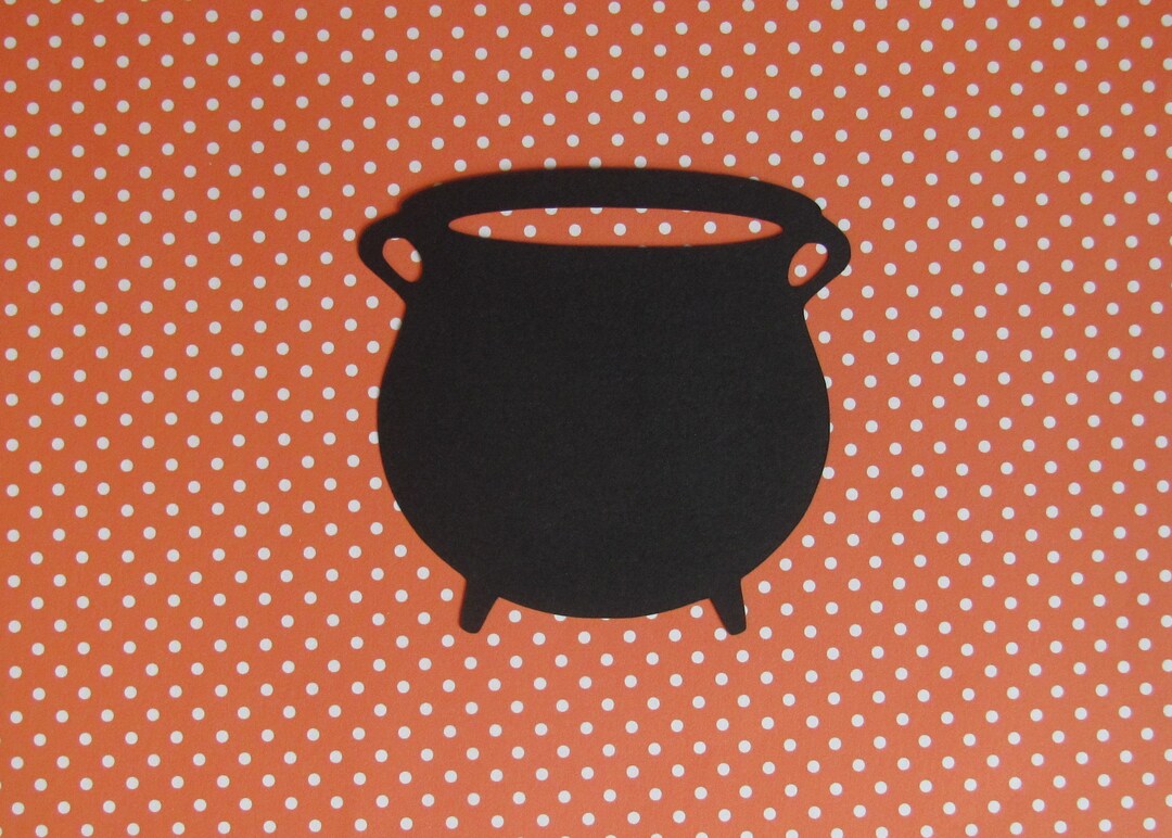 Cauldron Die Cuts - 20 Pcs - Paper Shapes Cardstock Cutouts - Etsy