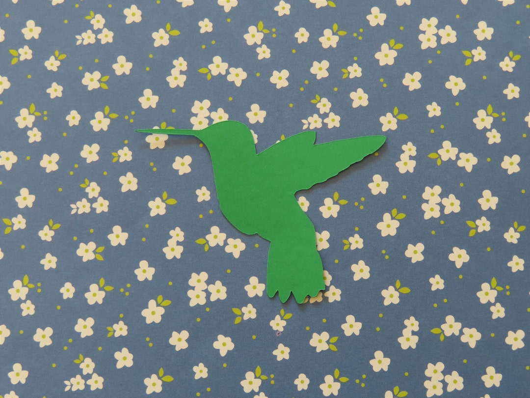 Hummingbird Die Cuts - 20 Pcs - Paper Shapes Cardstock Cutouts - Etsy