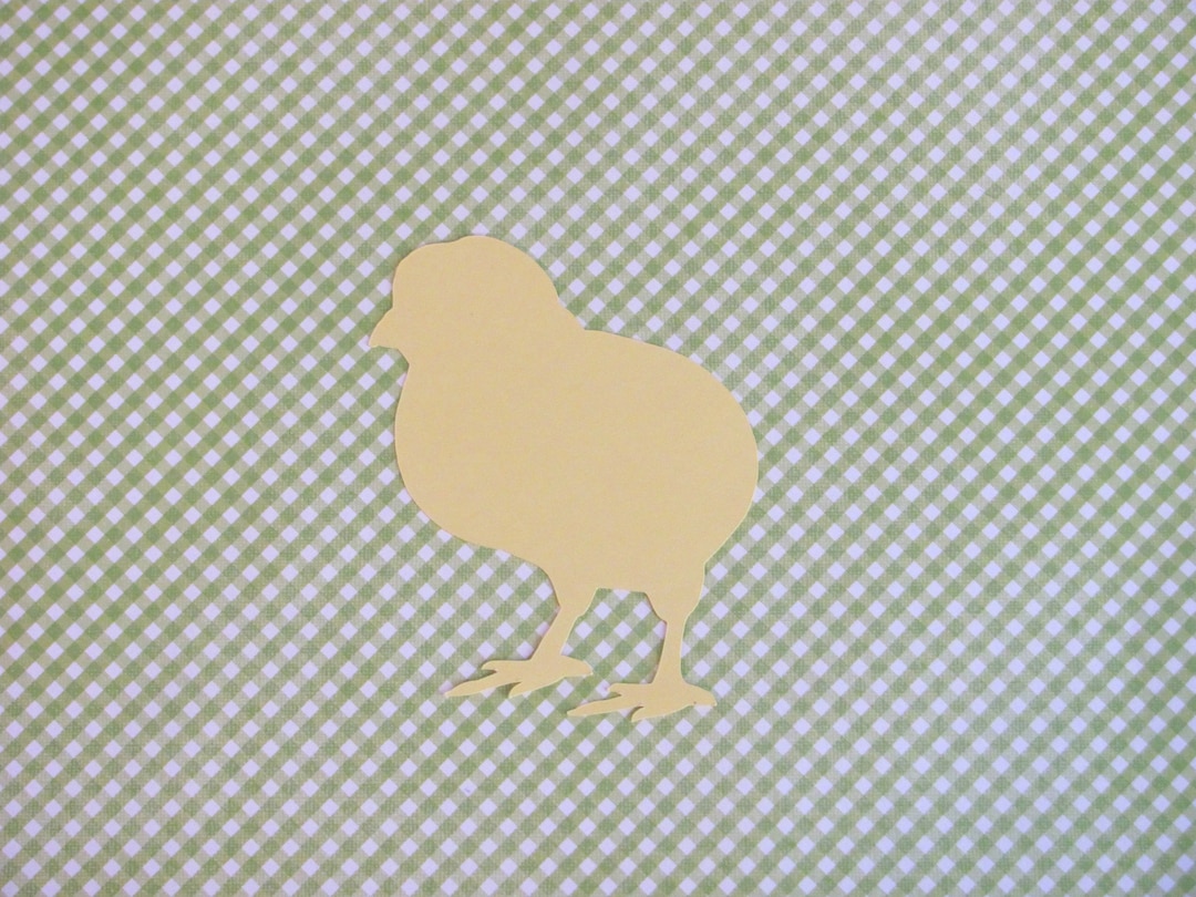 Chick Die Cuts - 20 Pcs - Paper Shapes Cardstock Cutouts - Etsy