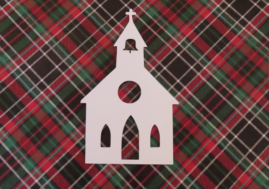 Church Die Cuts - 20 Pcs - Paper Shapes Cardstock Cutouts - Etsy