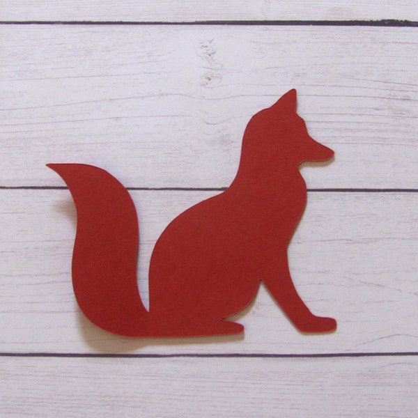 Fox Die Cut - Etsy
