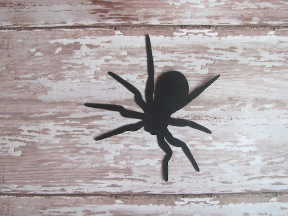 Spider Die Cuts 20 Pcs Paper Shapes Cardstock Cutouts - Etsy