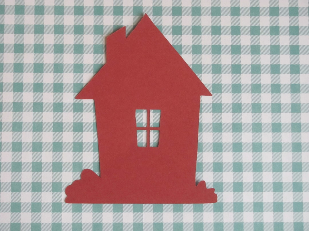 House Die Cuts - 20 Pcs - Paper Shapes Cardstock Cutouts - Etsy