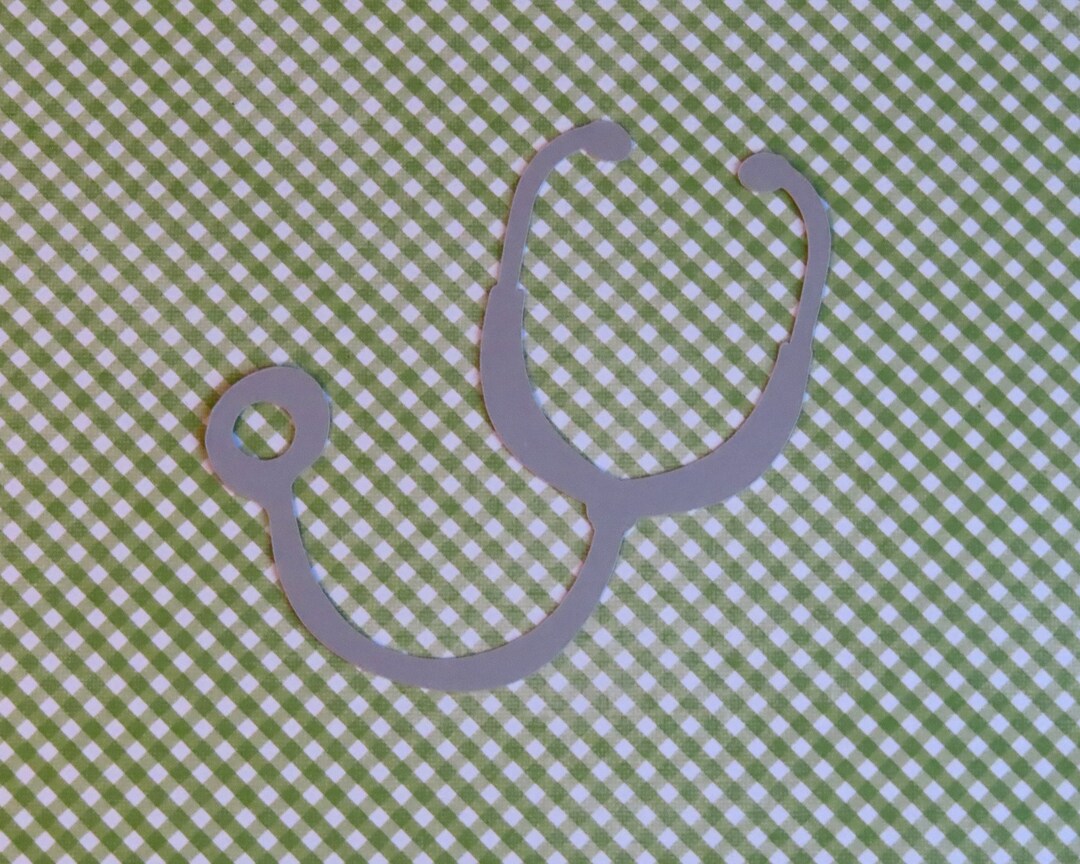 Stethoscope Doctor Nurse Die Cuts - 20 Pcs - Paper Shapes Cardstock ...