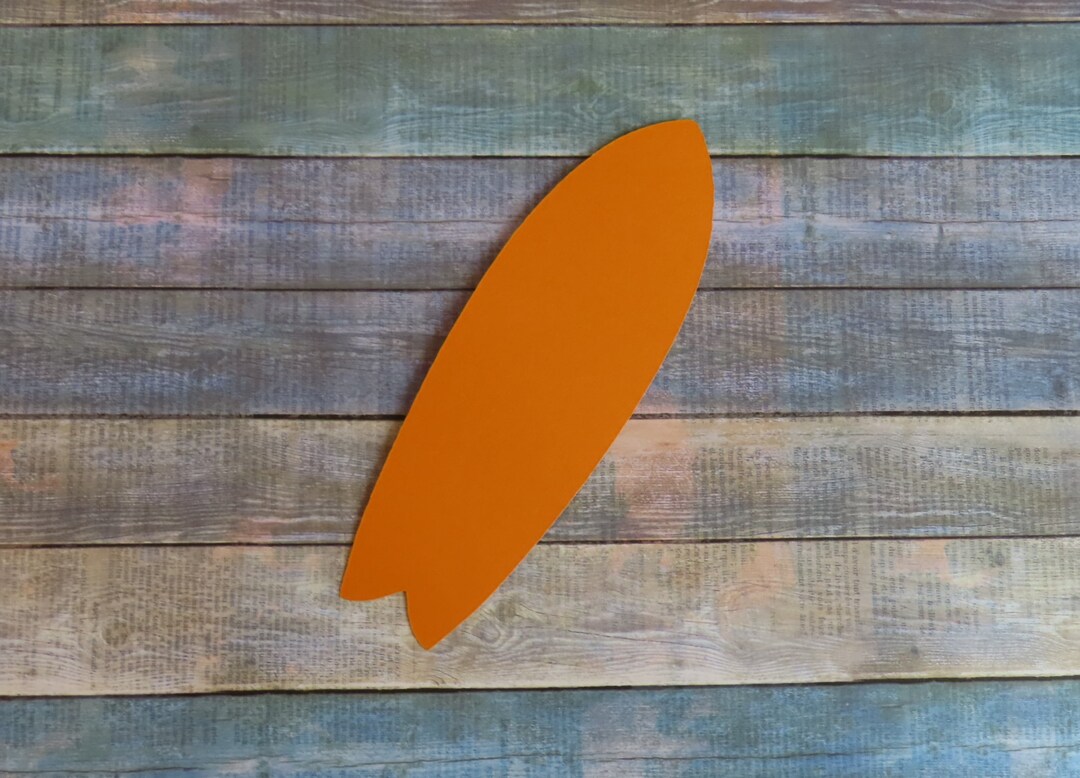 Surfboard - 20 Pcs - Paper Shapes Cardstock Cutouts - Etsy