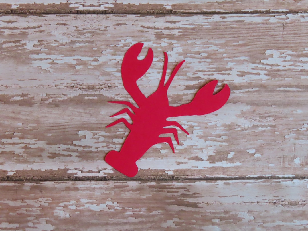 Lobster Die Cuts - 20 Pcs - Paper Shapes Cardstock Cutouts - Etsy