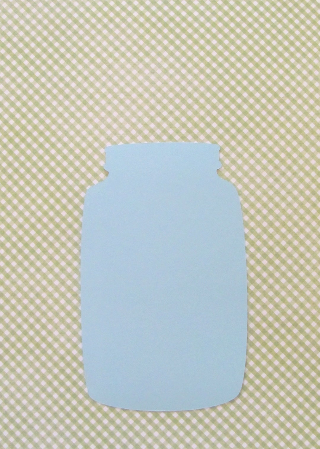 Mason Jar Die Cuts - 20 Pcs - Paper Shapes Cardstock Cutouts - Etsy