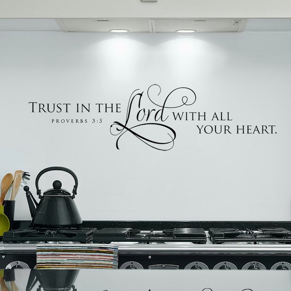Scripture Wall Decal - Etsy