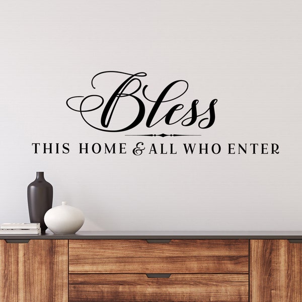 Blessing Decal - Etsy