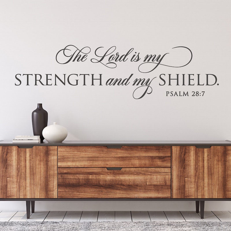Psalm 28 7 - Etsy