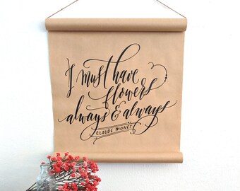 Scroll Wall Decor - Etsy