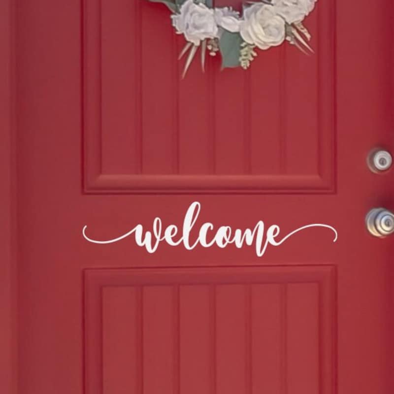 Welcome Vinyl - Etsy