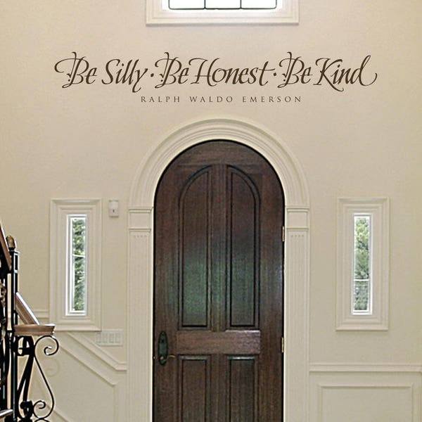 Be Silly Be Honest - Etsy