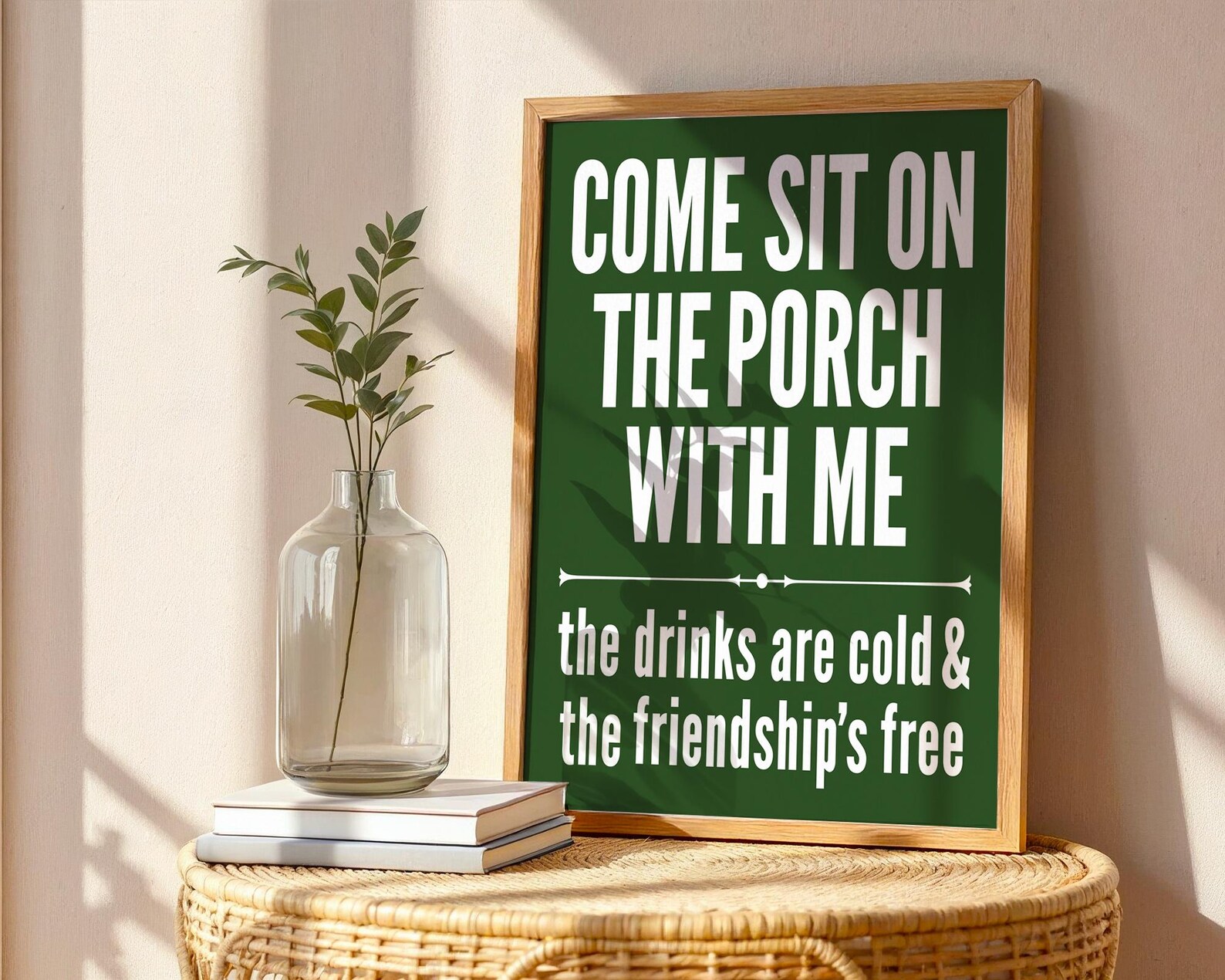 Porch Quote Printable Wall Art Download Come Sit on the Porch With Me ...