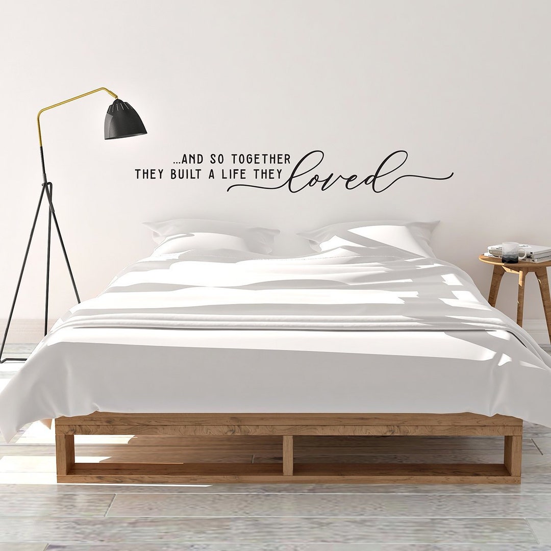 Bedroom Wall Decal Bedroom Wall Art Vinyl Wall Sticker for Bedroom ...