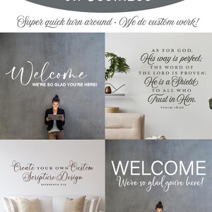 It is Well With My Soul Christian Wall Decal Hymn Quote Christian Wall ...
