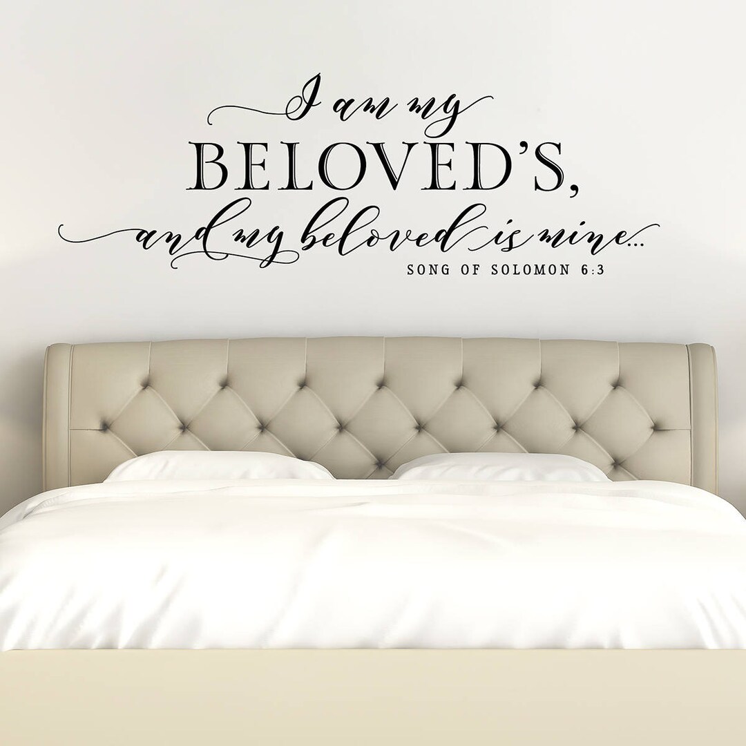 Bedroom Wall Decal Bedroom Wall Art Vinyl Wall Sticker for - Etsy