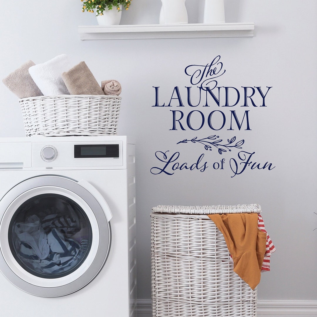 Laundry Room Wall Decor Vinyl Decal Laundry Room Quote Laundry Room ...