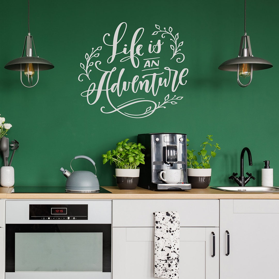 SALE 2 Available in WHITE at 7 X 7 Adventure Wall Decal Life is an ...