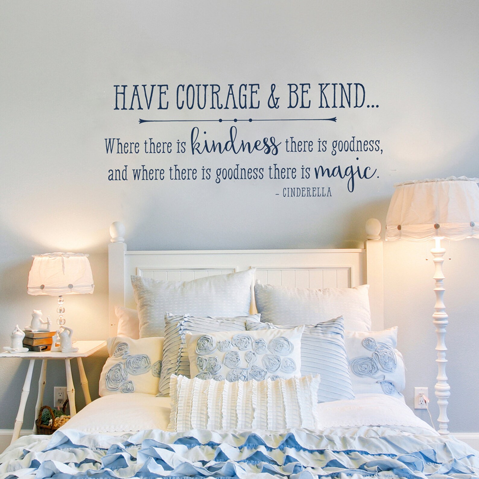 Have Courage and Be Kind Wall Decals for Kids Cinderella - Etsy