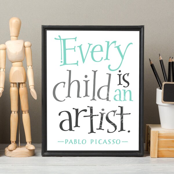 Every Child is an Artist - Etsy