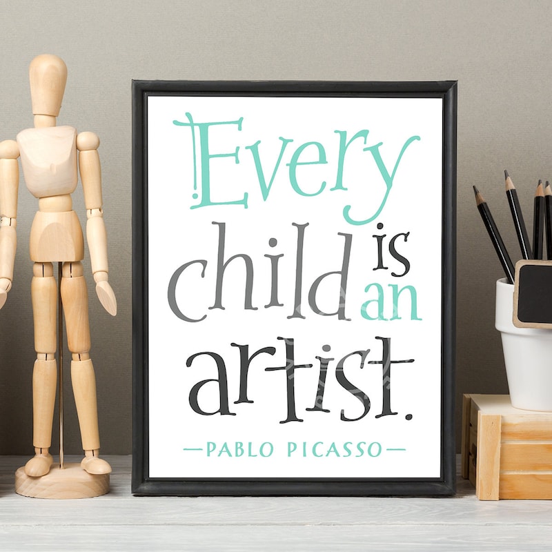 Every Child is an Artist - Etsy