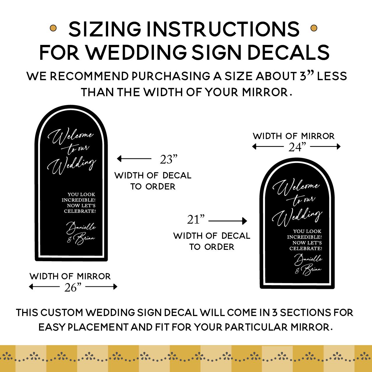 We're Engaged Sign Decal Custom Bridal Shower Decor Engagement Party ...