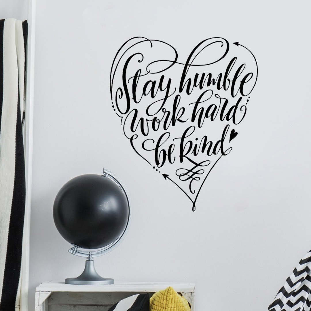 Wall Stickers for Schools Vinyl Wall Decal Be Kind Quote Wall Sticker ...