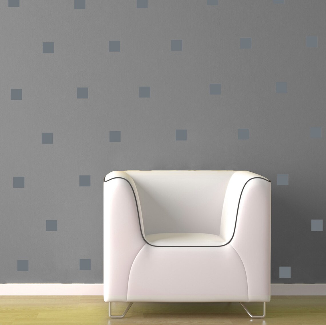 30 Small Square Vinyl Wall Decals Bedroom Decor Bathroom - Etsy