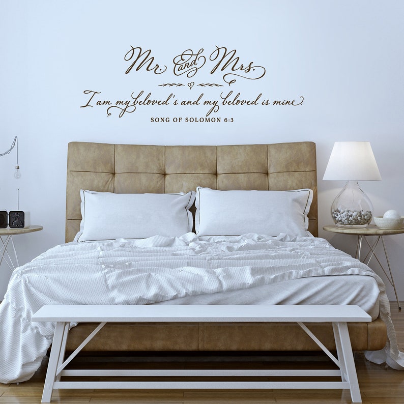 Bedroom Wall Decal Bedroom Wall Art Vinyl Wall Sticker for - Etsy