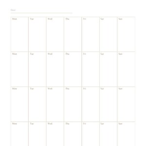Meal Planner Etsy