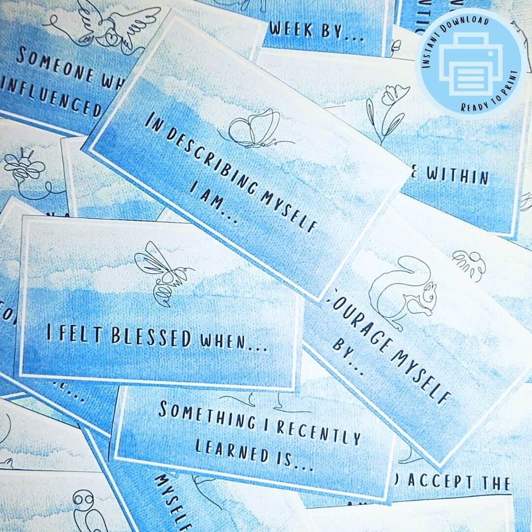 Printable Stretcher Cards, Affirmation Cards, Daily Affirmation ...