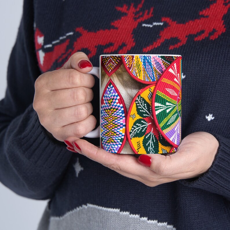 Traditional Habesha Sefed Coffee Mug, Ethiopian and African Designs ...