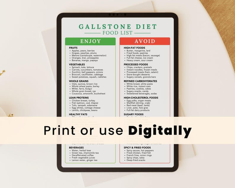 Gallstone Diet Food List | Food to Eat for Gallbladder Stone | Gall ...