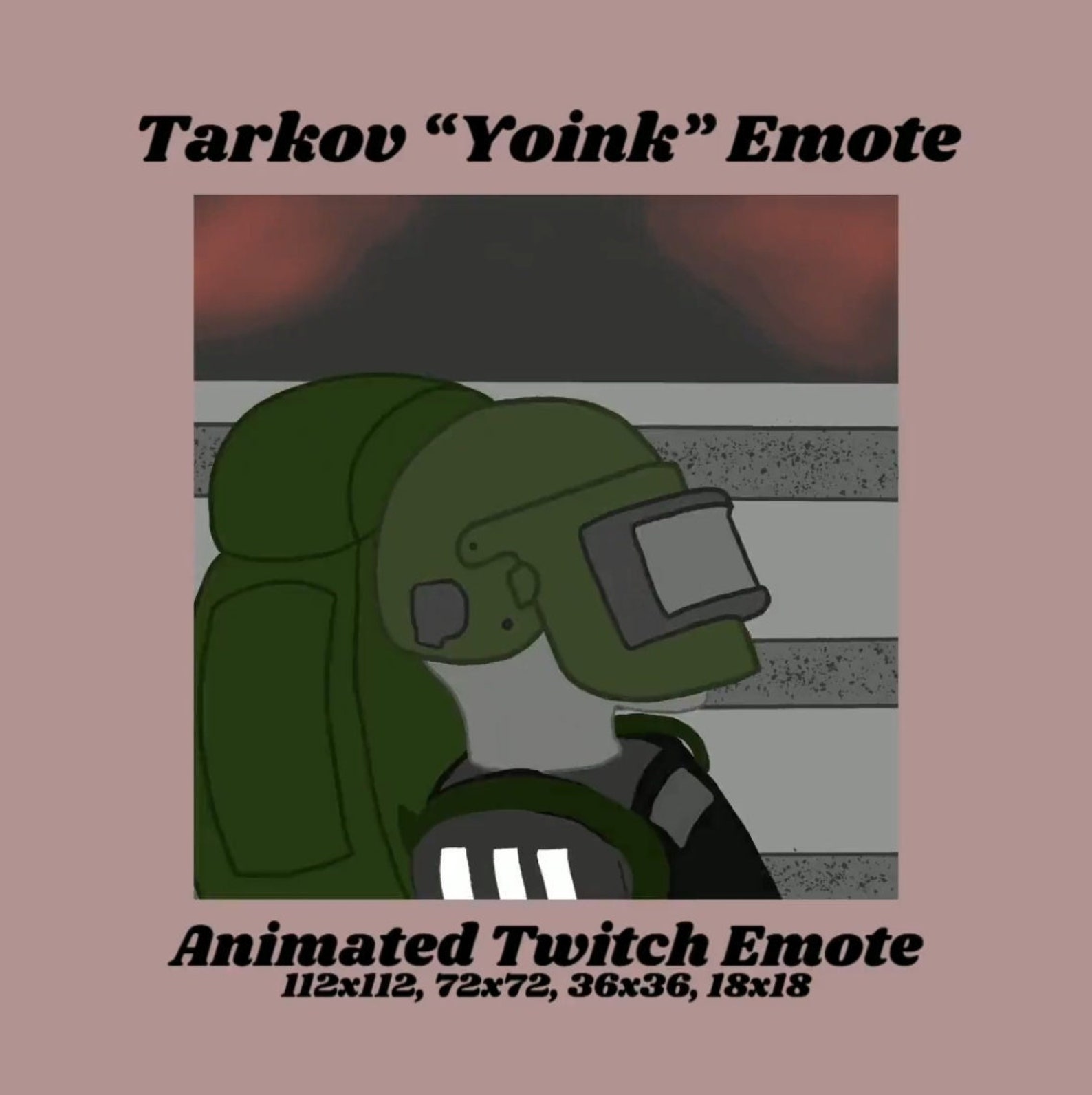 Animated Tarkov "yoink" Looting Emote | Animated Emote | Twitch ...