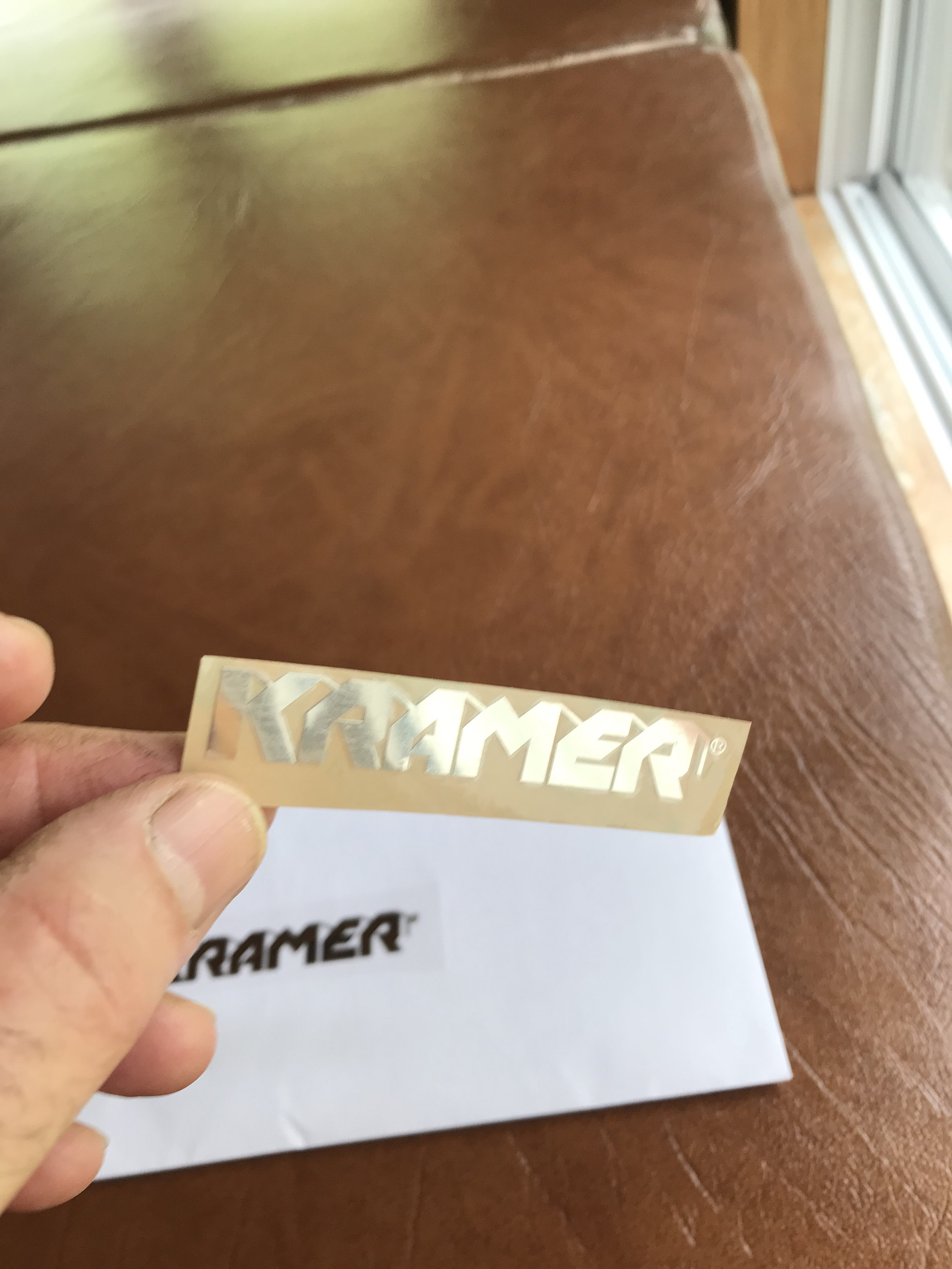 Kramer Metal Laser Cut 3d Guitar Decal Headstock Sticker Restoration ...