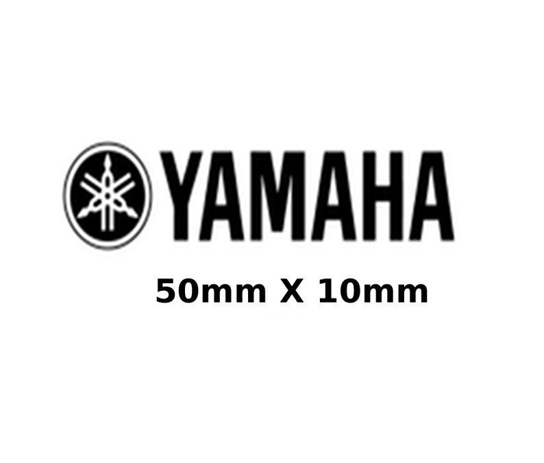 Yamaha Metal Laser Cut 3d Guitar Decal Headstock Sticker Restoration ...