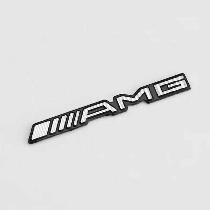AMG Aluminum Car Decal Badge Emblem Aftermarket Logo 3d Sticker M103-2 ...