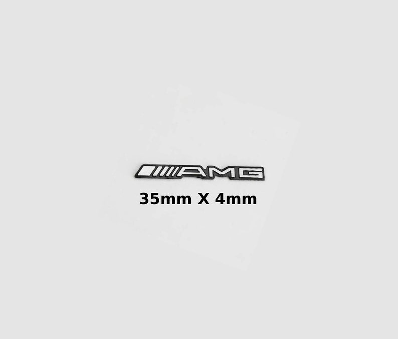 AMG Aluminum Car Decal Badge Emblem Aftermarket Logo 3d Sticker M103-2 ...