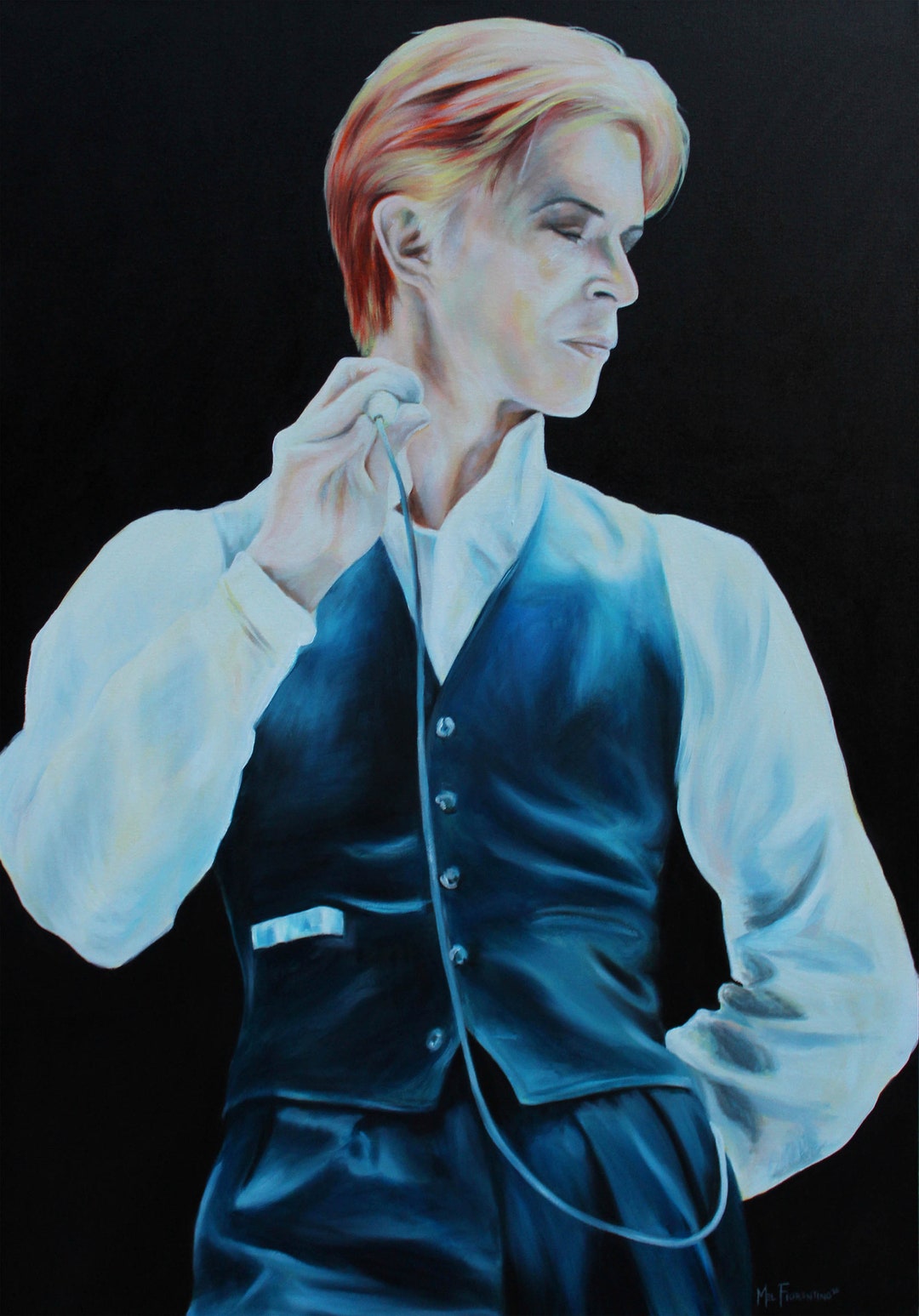 David Bowie stay Archival Reproduction Signed by - Etsy