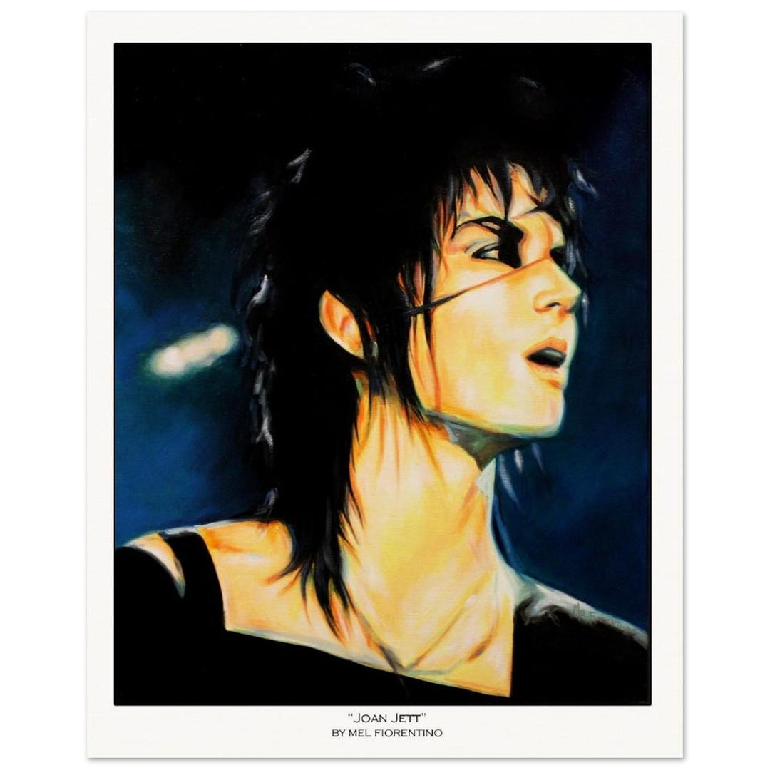 Joan Jett Museum-quality Matte Paper Print - Etsy