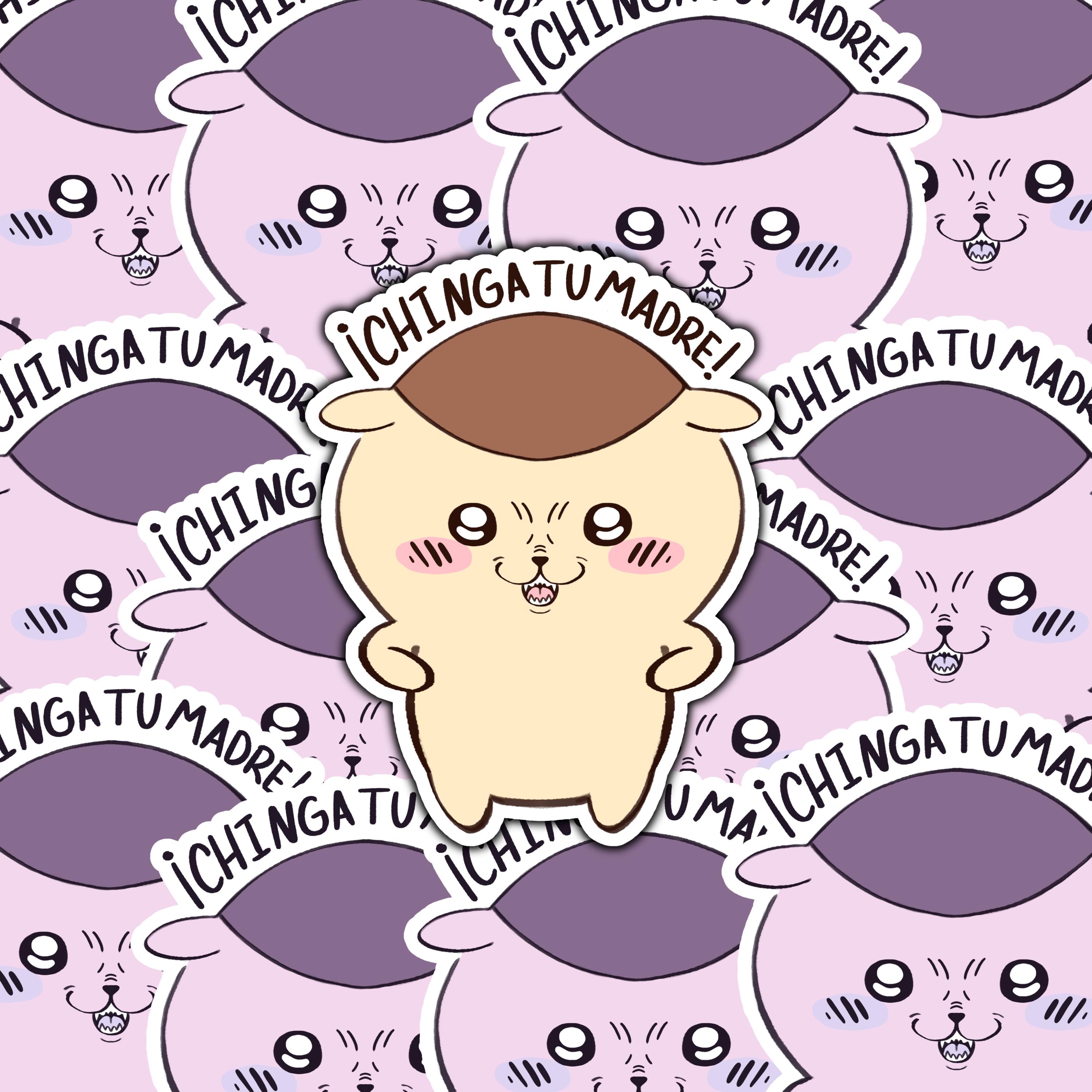 Chiikawa and Friends Stickers Kurimanju Momonga Cute Vinyl Gift - Etsy